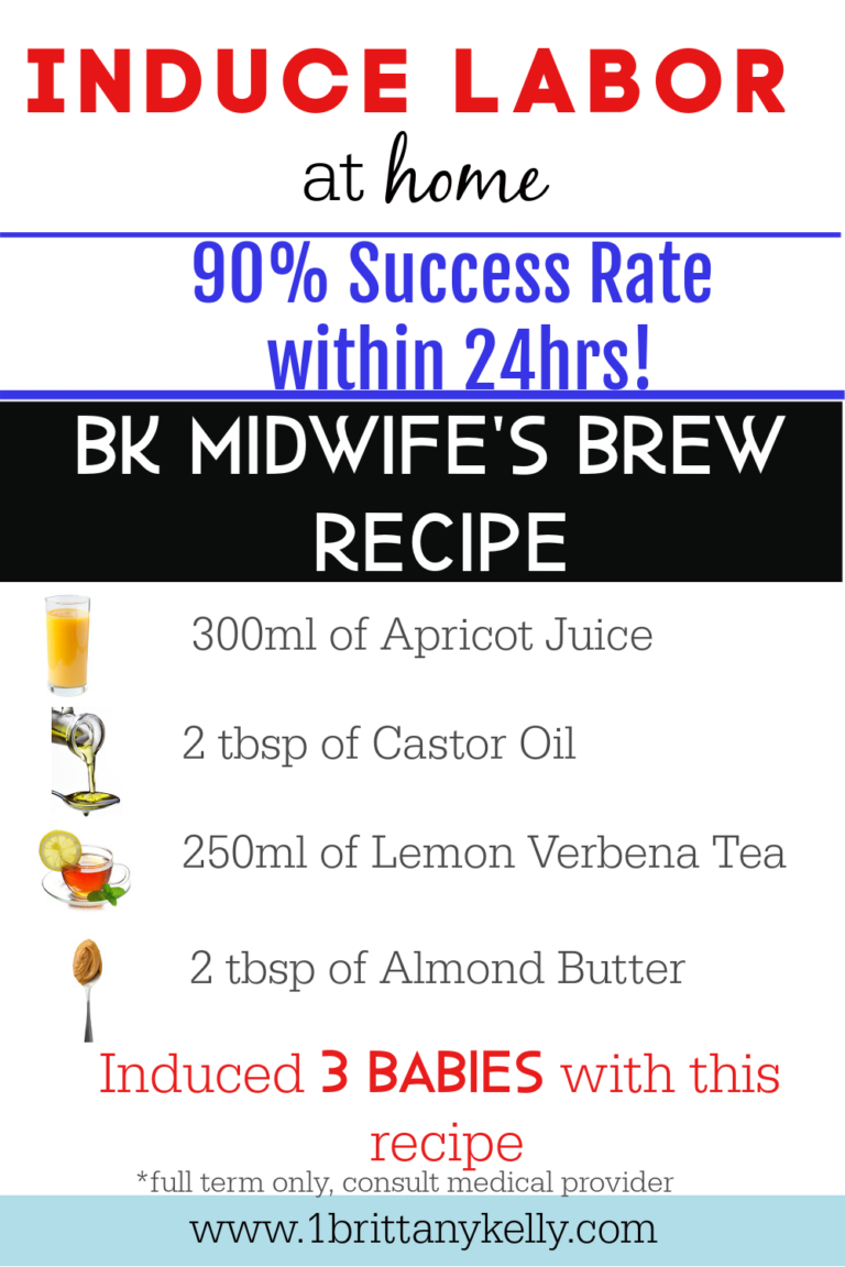 BK Midwife’s Brew Recipe | How I induced labor THREE times at home ...